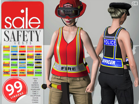 Second Life Marketplace - [CA] PROMO SAFETY VESTS LADIES